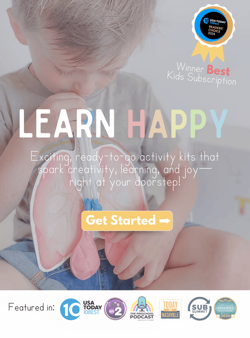 T is for Tot | Educational Learn + Play Kits for Kids 3-6 Years Old
