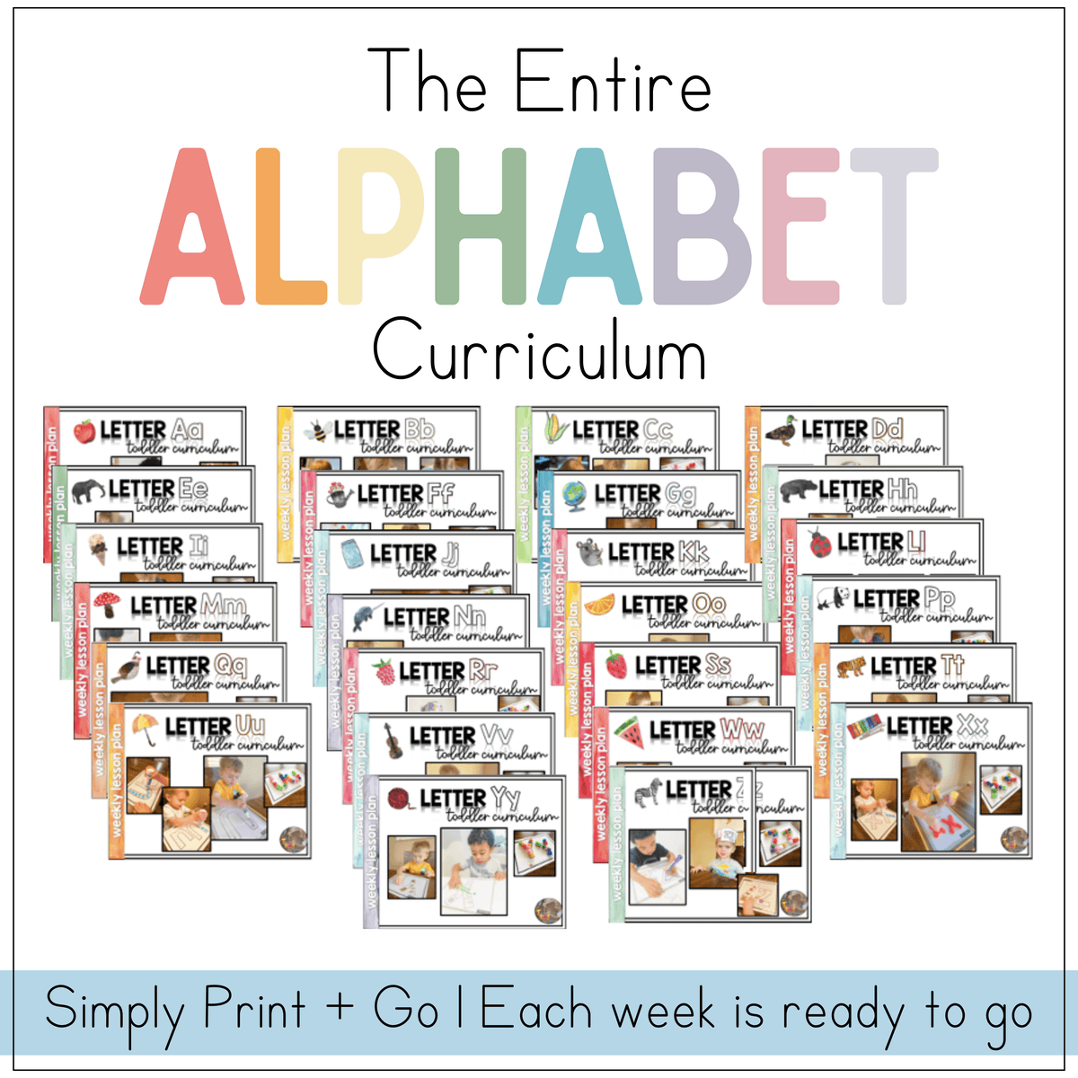 Library Kit for Kids Ages 3-6 – T is for Tot